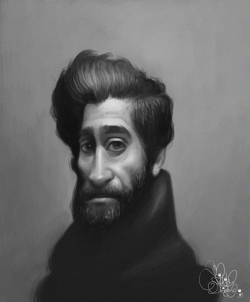 Nikhil Shinde - portrait sketch