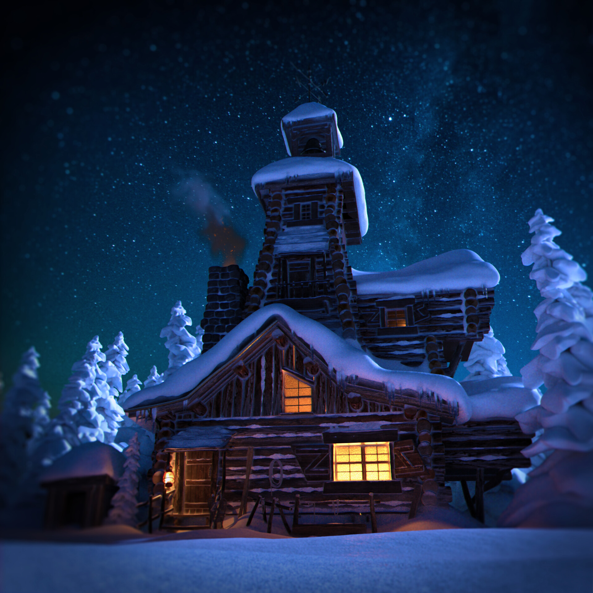 ArtStation - Chalet