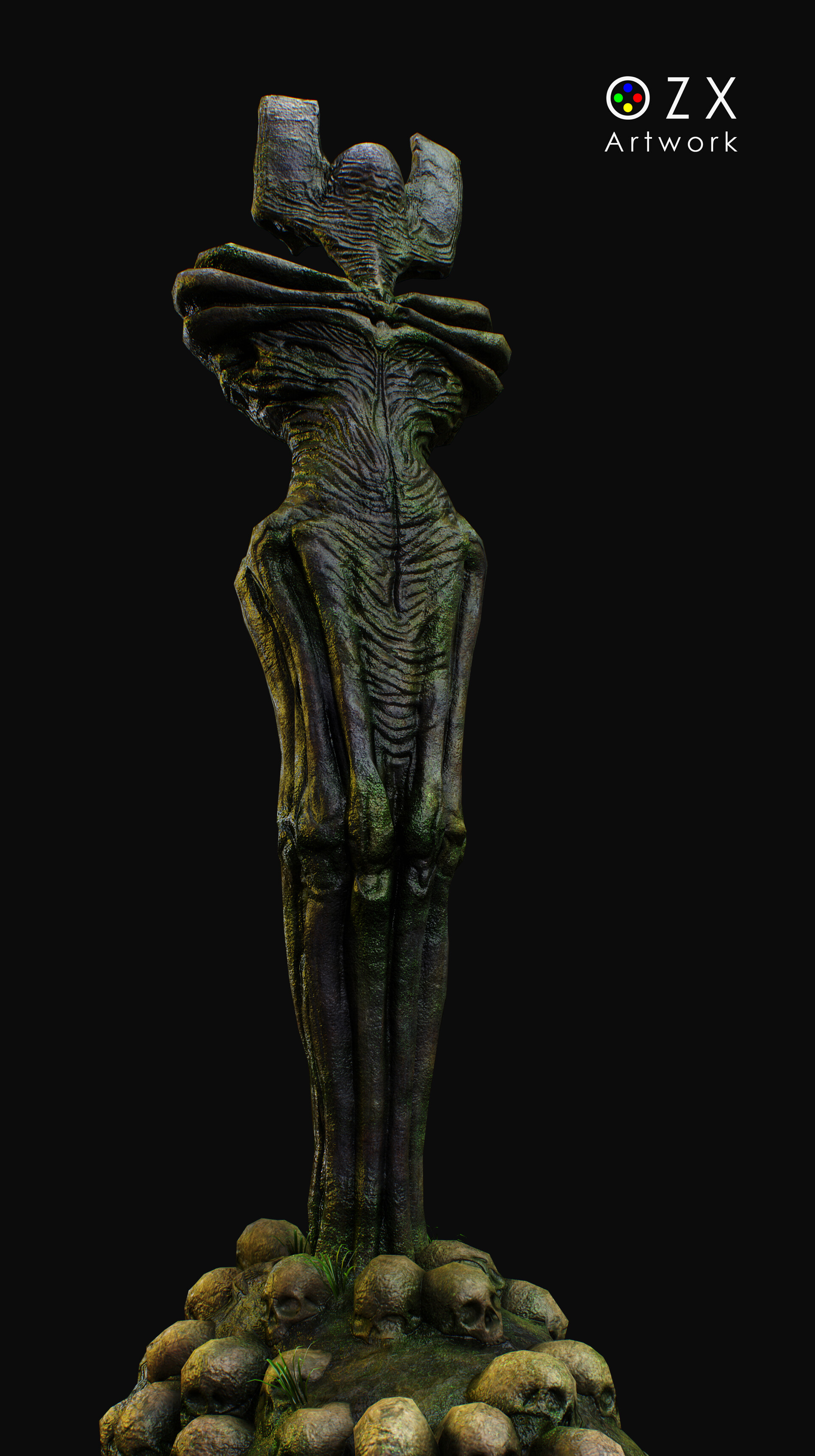 ArtStation - Haunted Statue