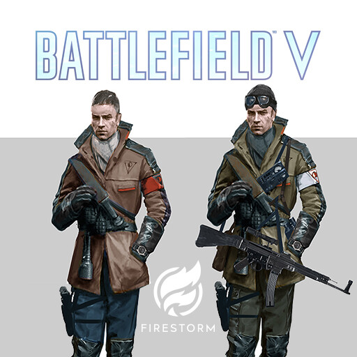ArtStation - BATTLEFIELD V: FIRESTORM Firestorm Ranger Concept