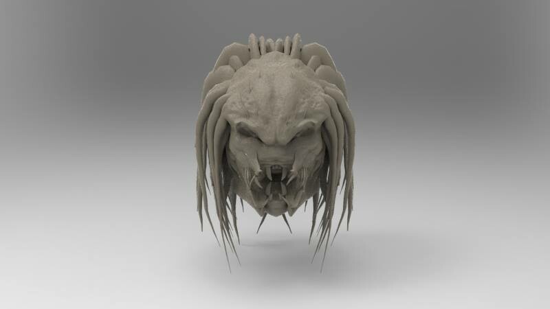 ArtStation - Predator Head