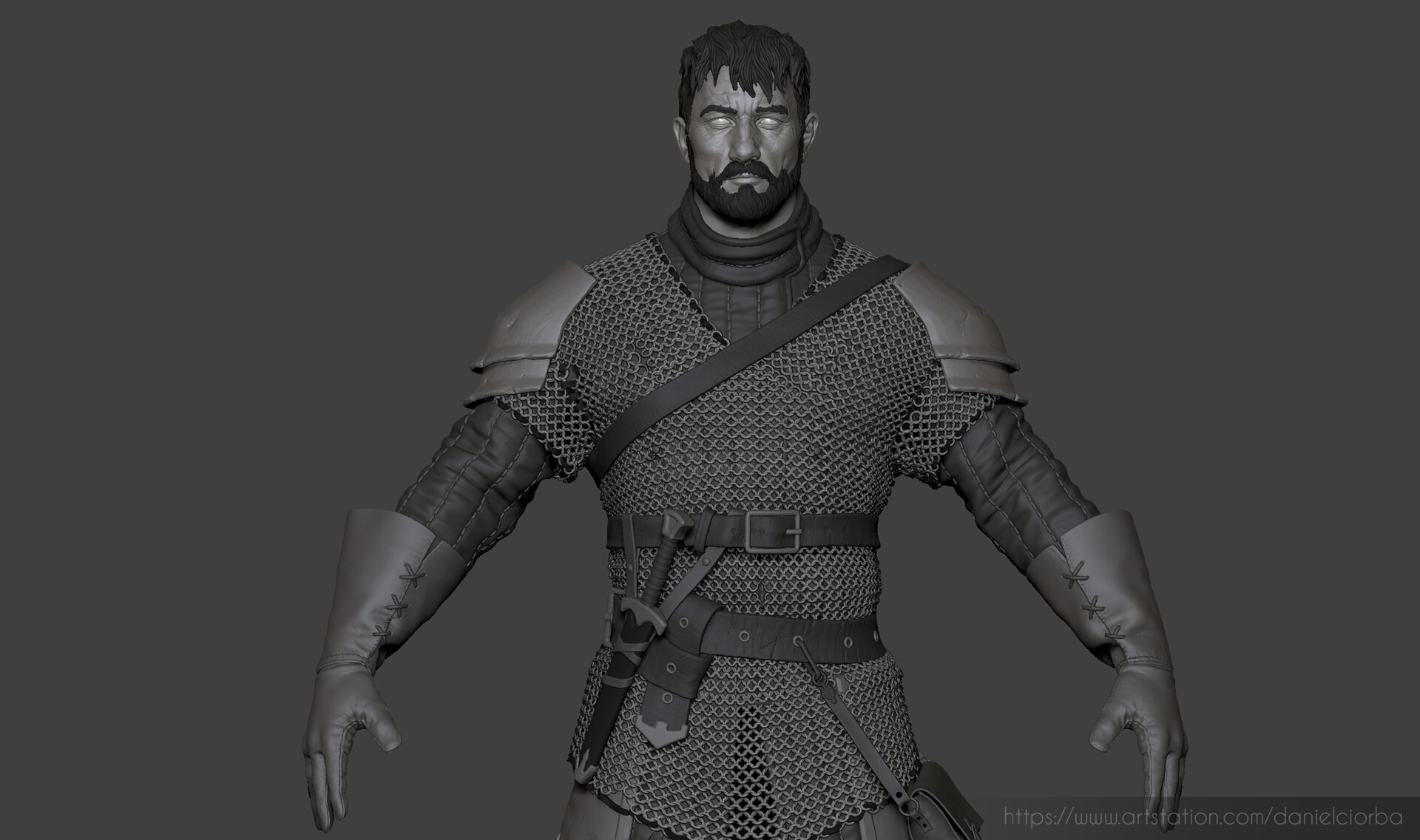 ArtStation - High poly Wandering knight templar