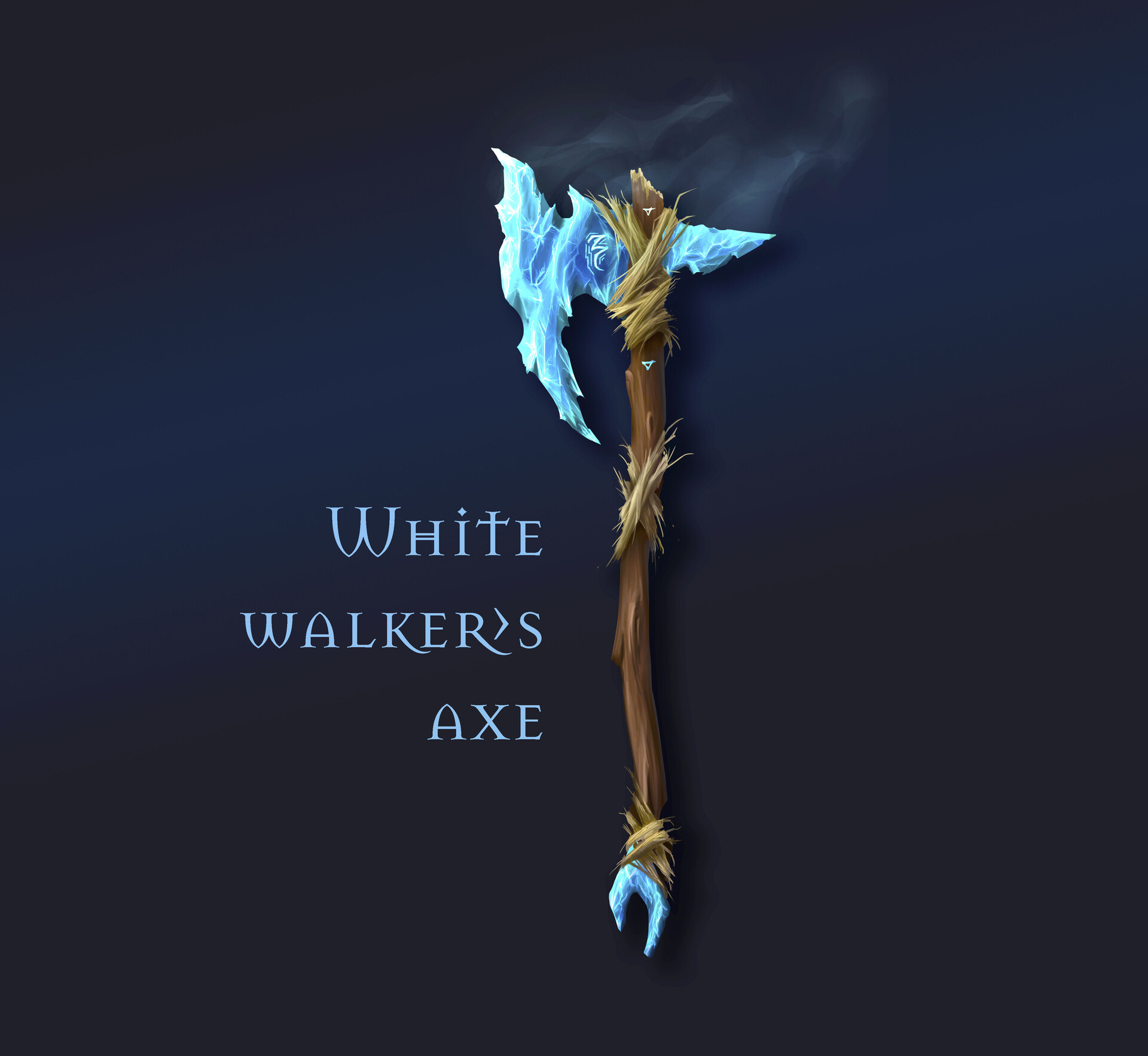 ArtStation - White Walker's Axe