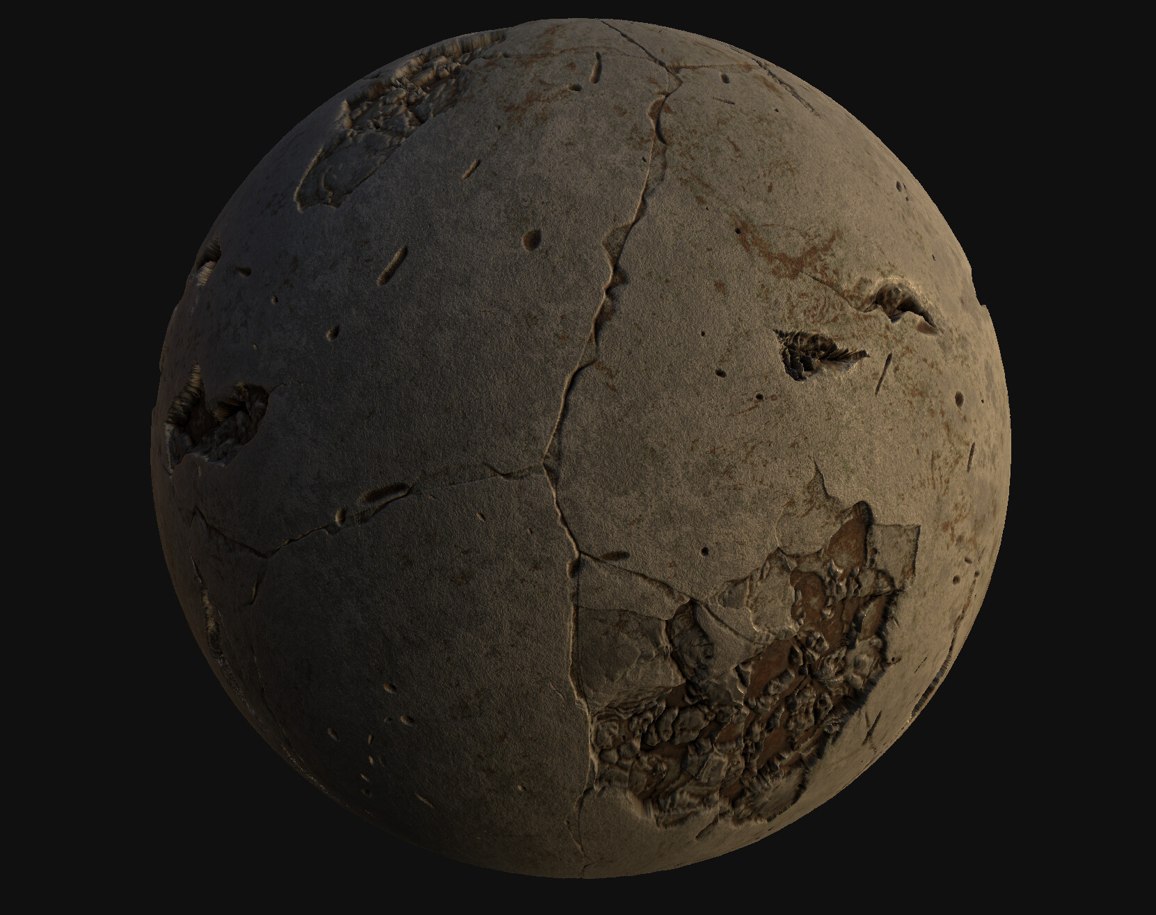 ArtStation - Post-Apocalyptic Material Study #1, Christopher King