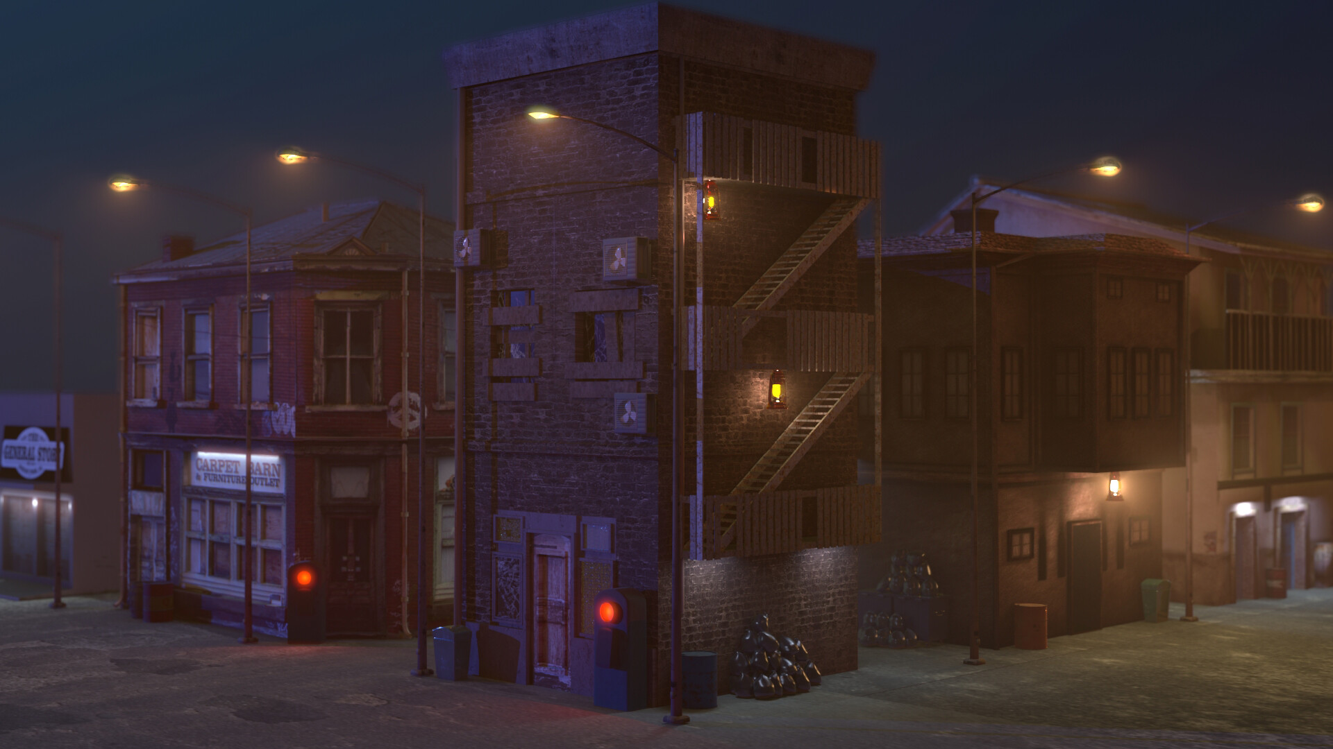 ArtStation - Old Town