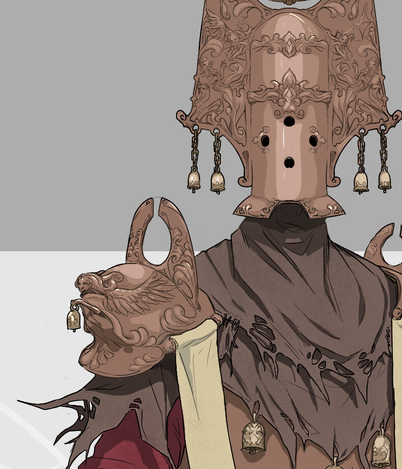 ArtStation - The bell priest