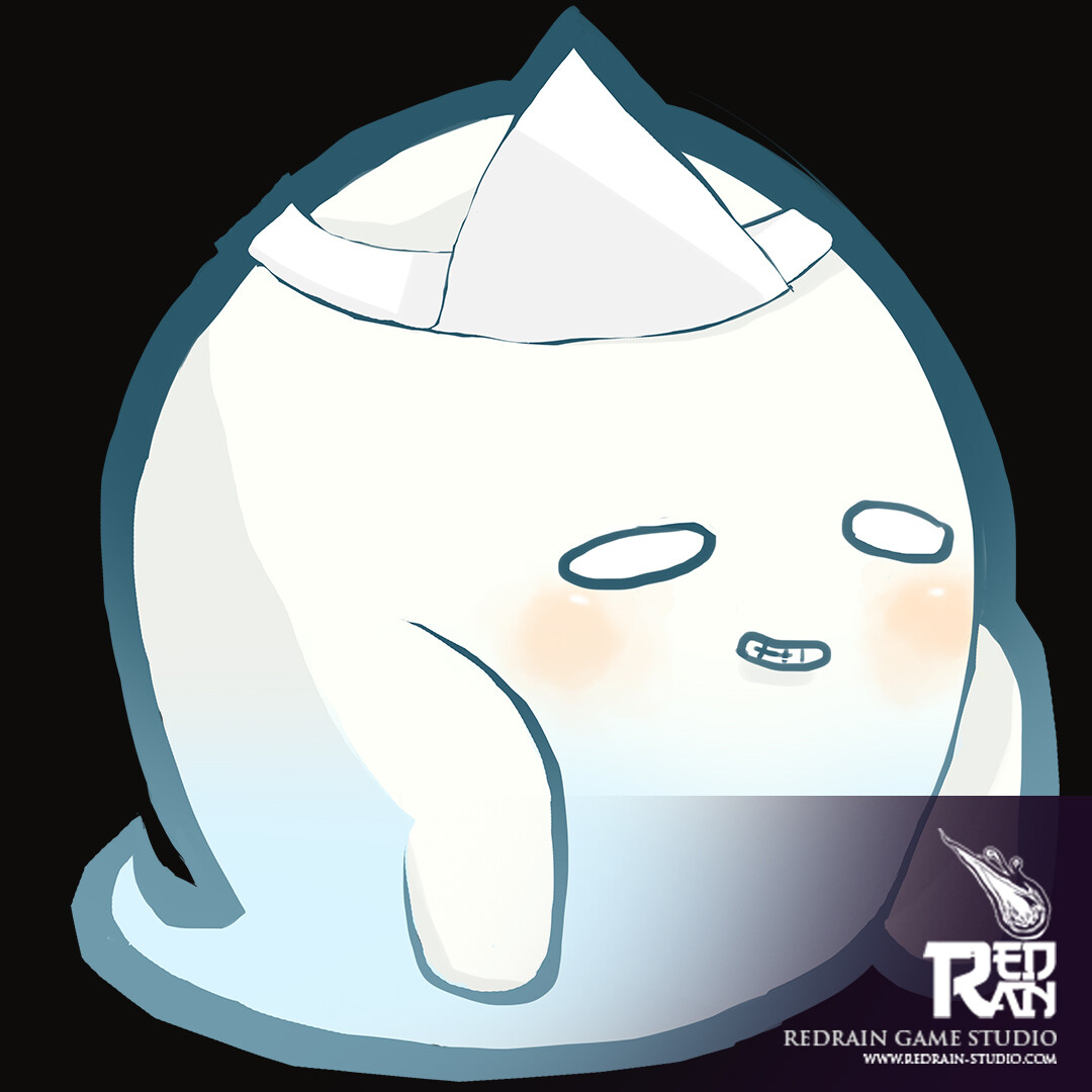 ArtStation - Ghost Chibi Set