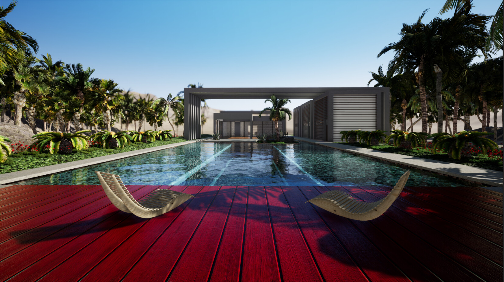 ArtStation - Villa concept overview