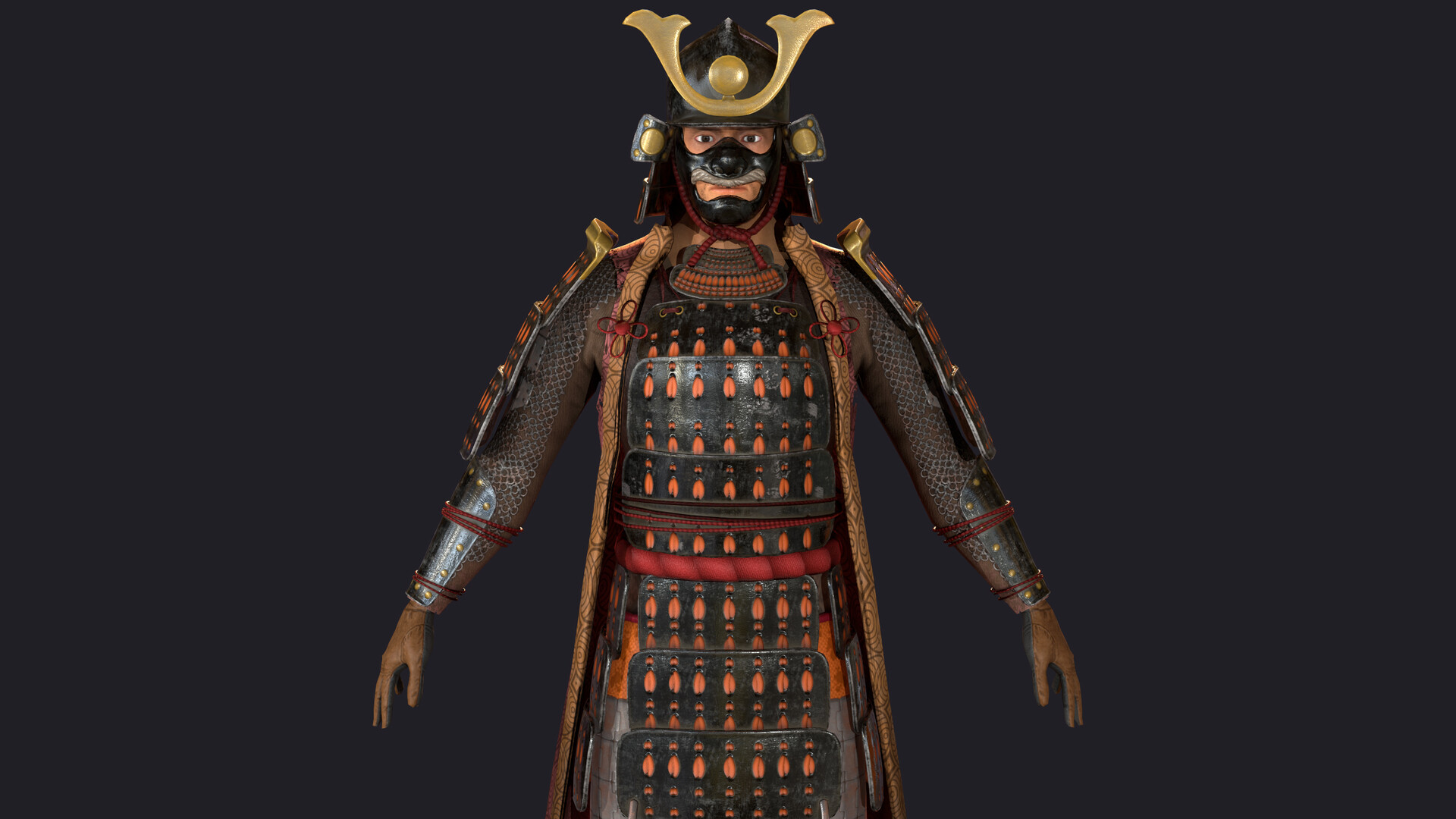 ArtStation - Samurai Character.
