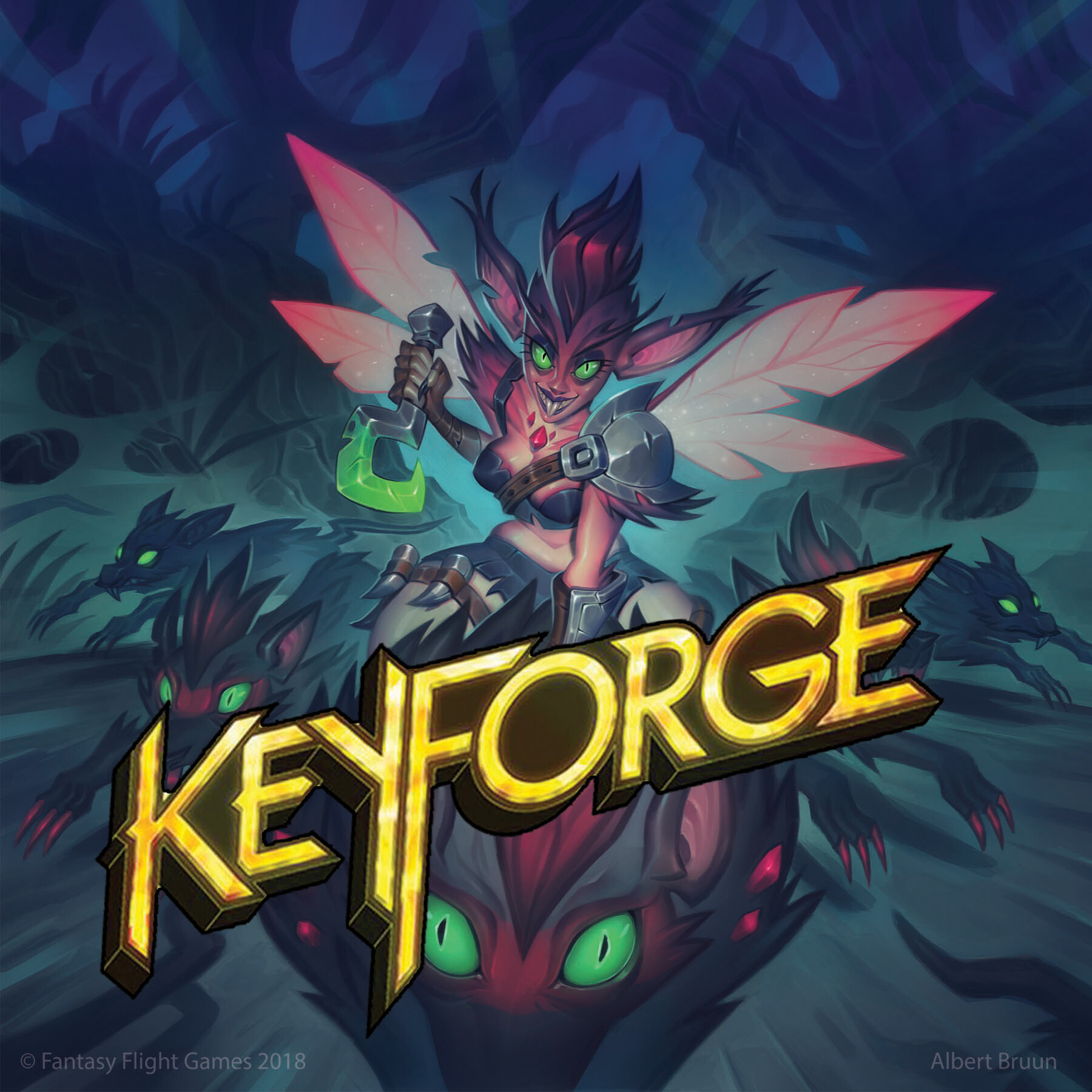 ArtStation - Flaxia-KeyForge