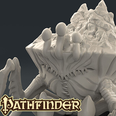 ArtStation - Pathfinder Battles - Jungle of Despair: Gongorinan Qlippoth