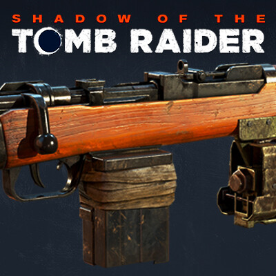 ArtStation - Shadow of the Tomb Raider - Rifles