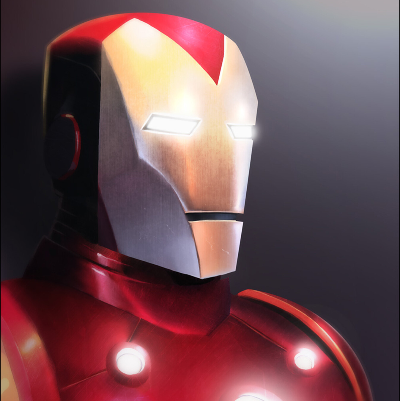 ArtStation - IRON PORTRAIT, exercise