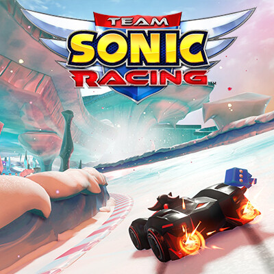 ArtStation - Team Sonic Racing - Ice Mountain