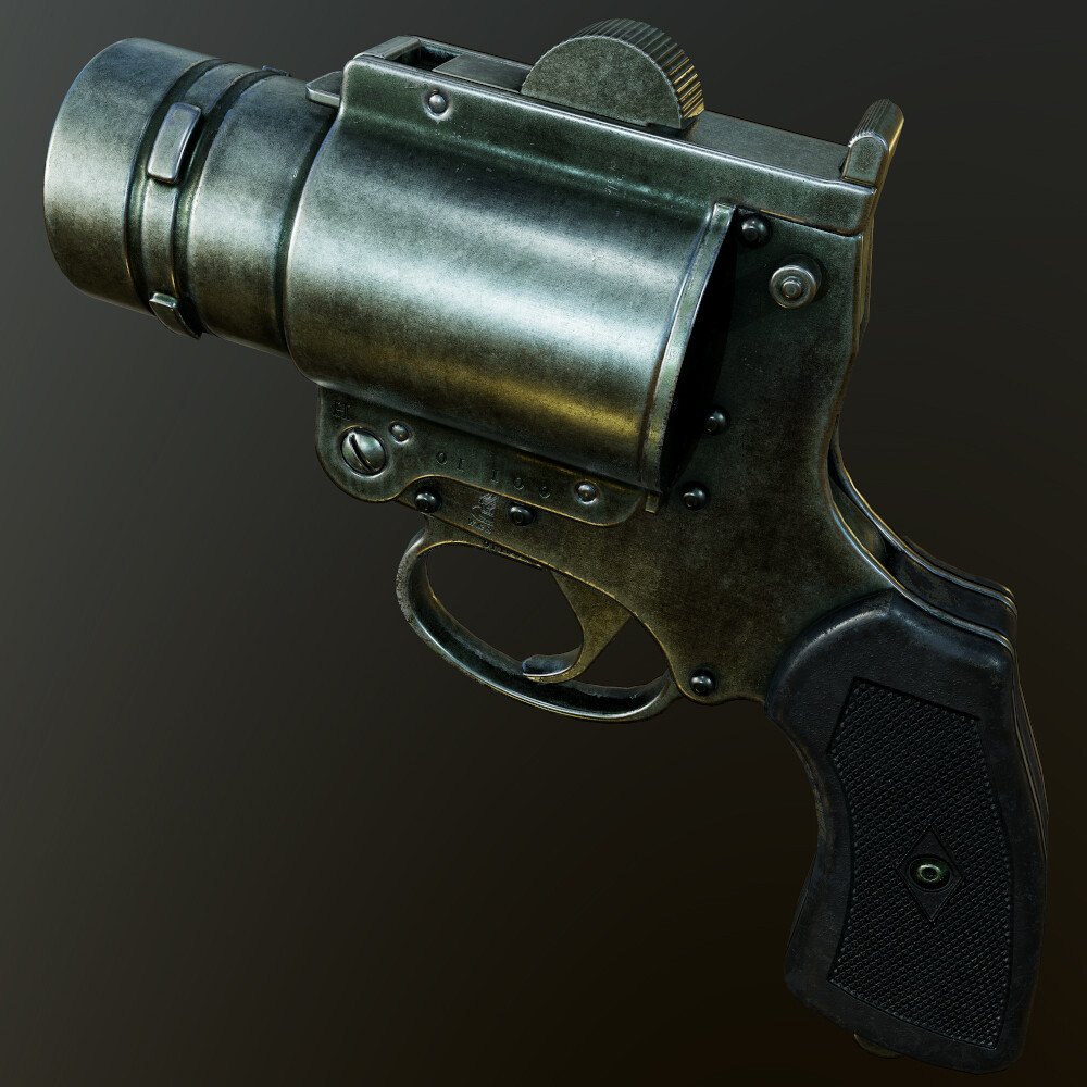 Arthur Pin - British Signal Flare Pistol