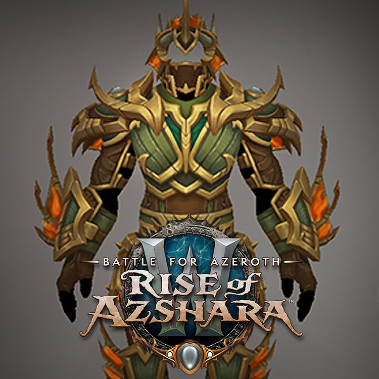 ArtStation - Nazjatar Raid Leather Set