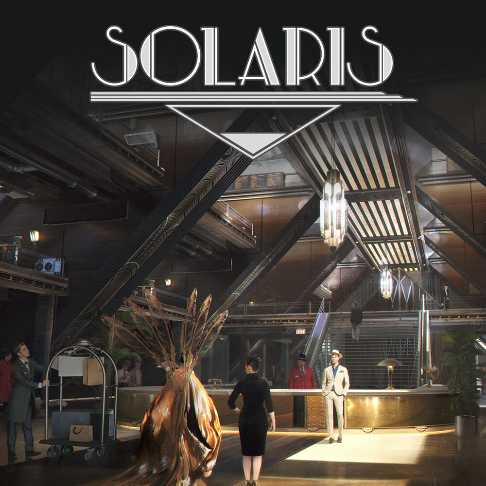 ArtStation - Solaris: Station Lobby