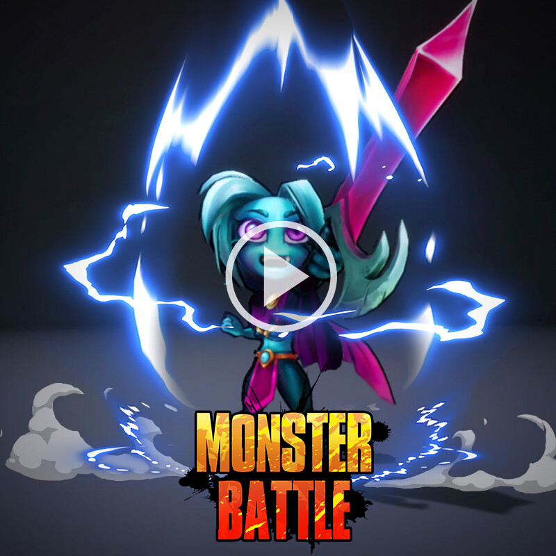 ArtStation - Monster Battle - Animation Show Reel Part 1