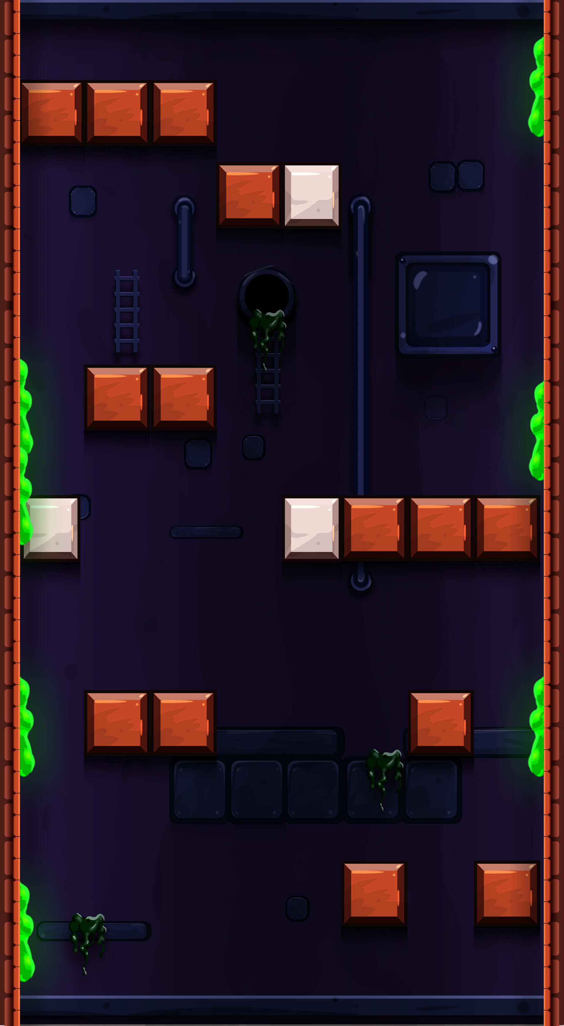 ArtStation - 2d Sewer concept art for mobile game