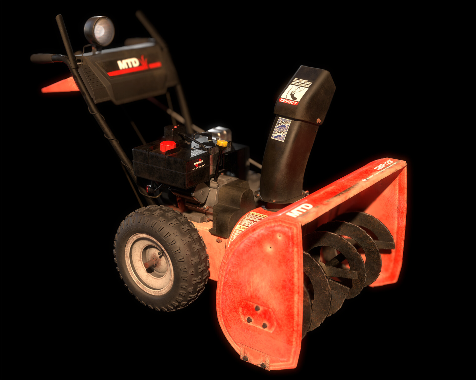 ArtStation - MTD Snowblower