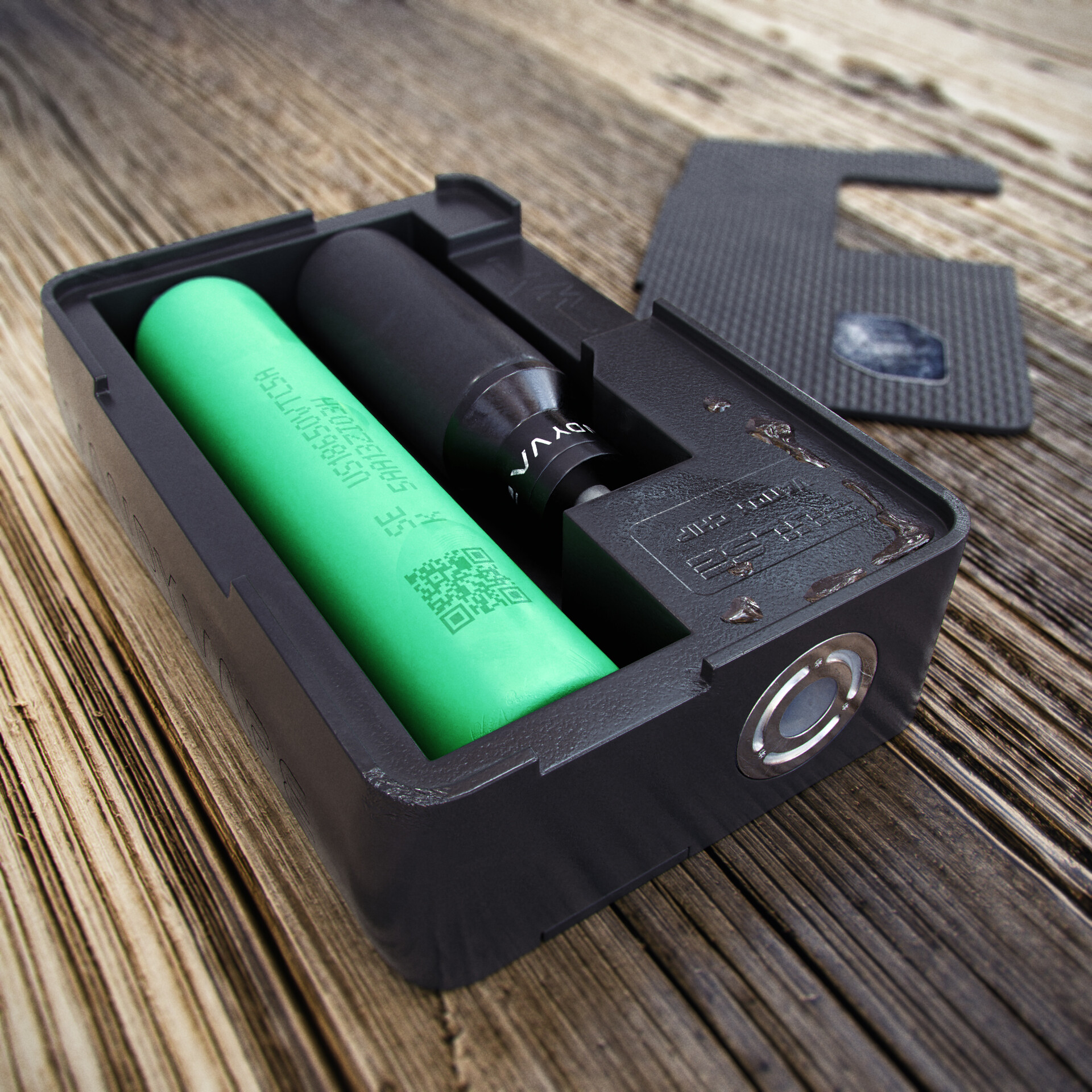 ArtStation - Vandy Vape Pulse X box mod