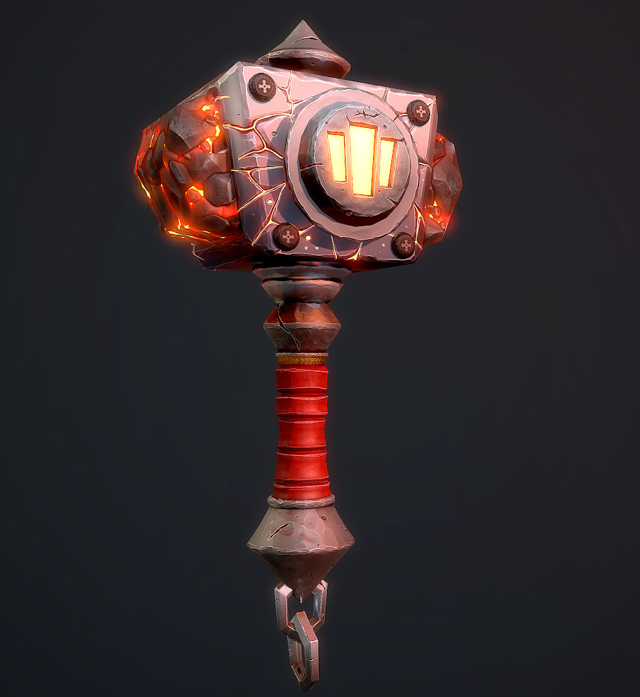 ArtStation - Stylized Hammer