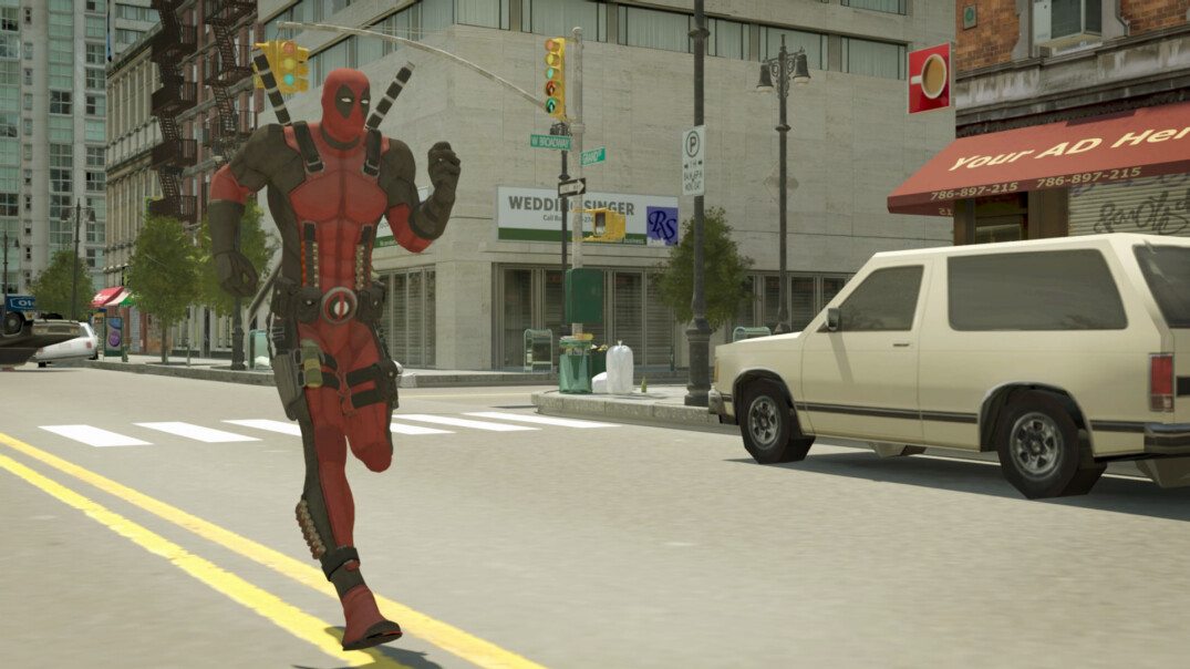 ArtStation - Deadpool Jump into Action 2.0