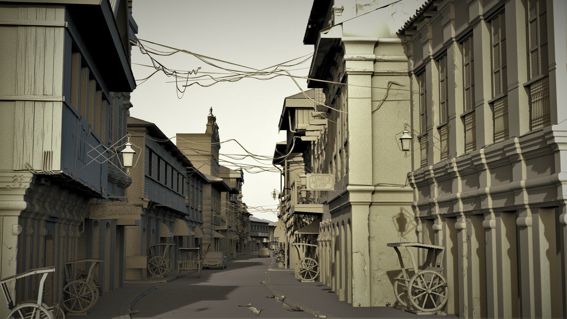 ArtStation - street environment