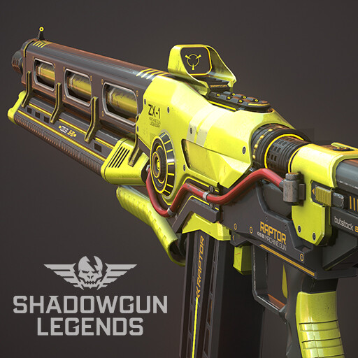 ArtStation - MG Heretic ZX-1 / Shadowgun Legends
