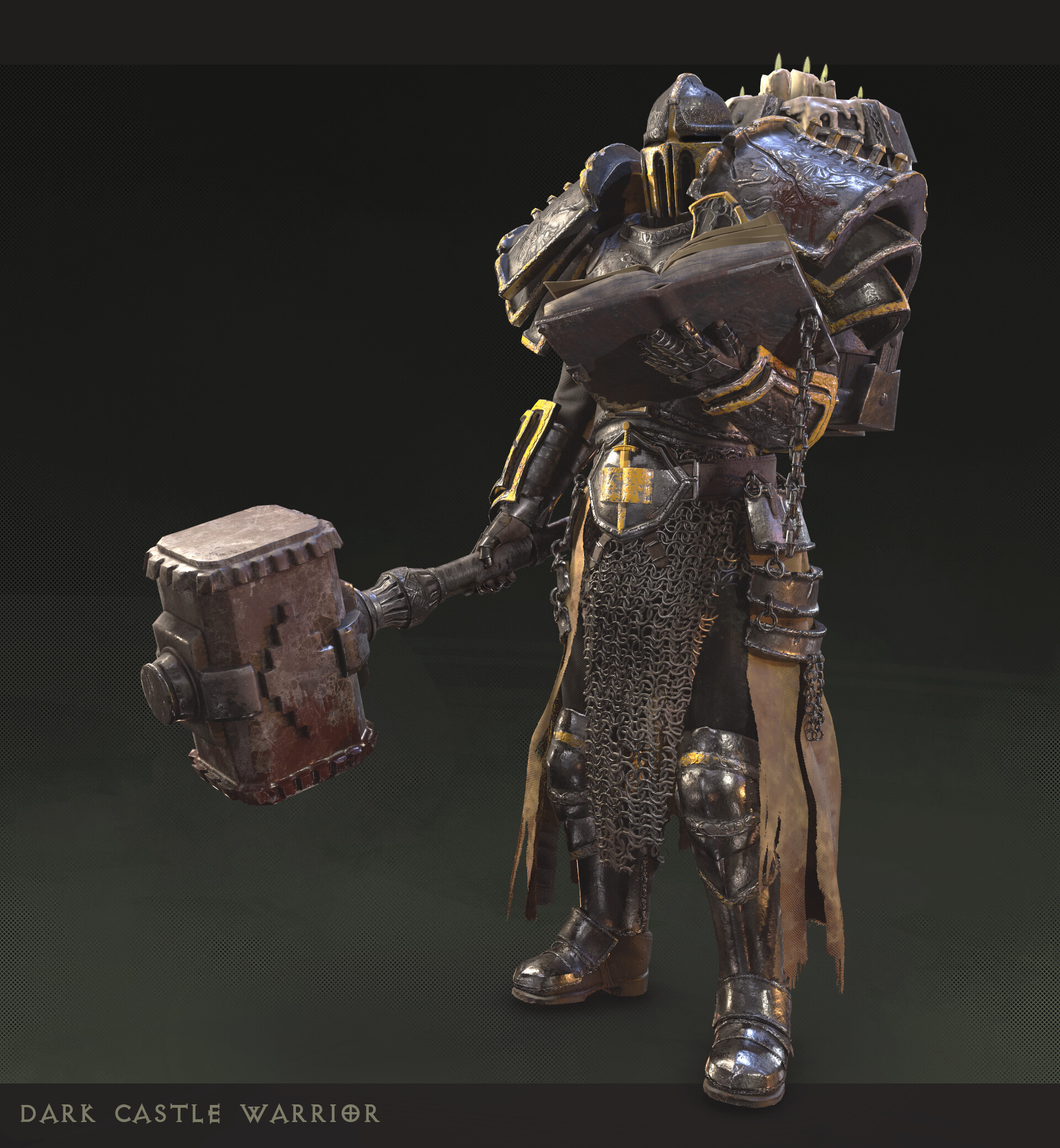 ArtStation - Dark Castle Warrior