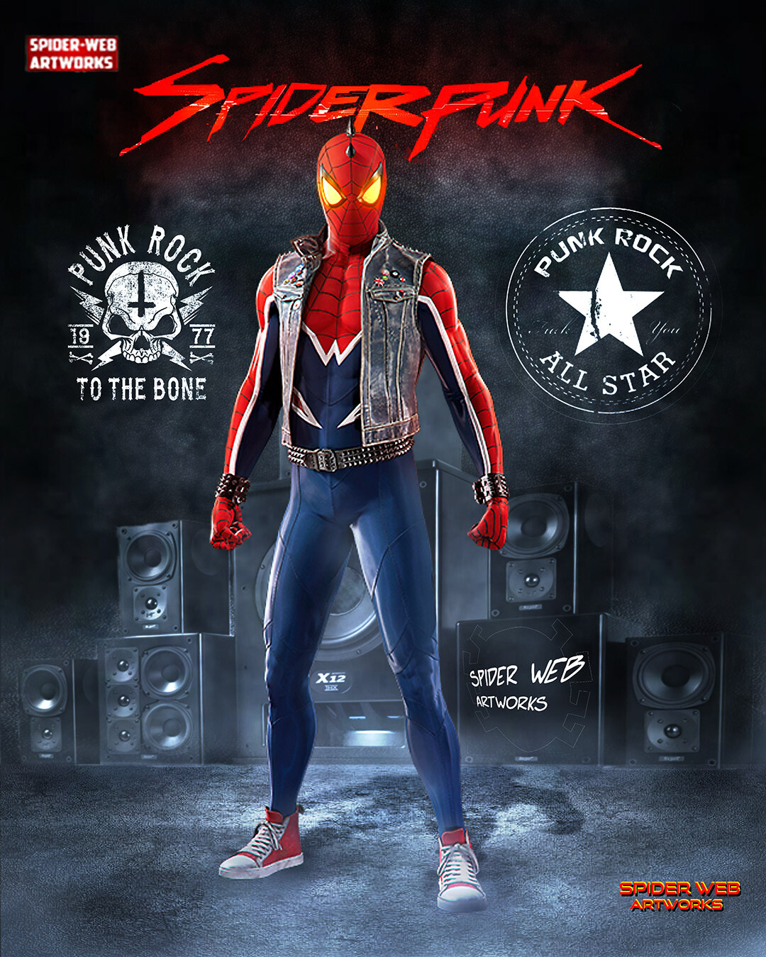 ArtStation - Spider punk