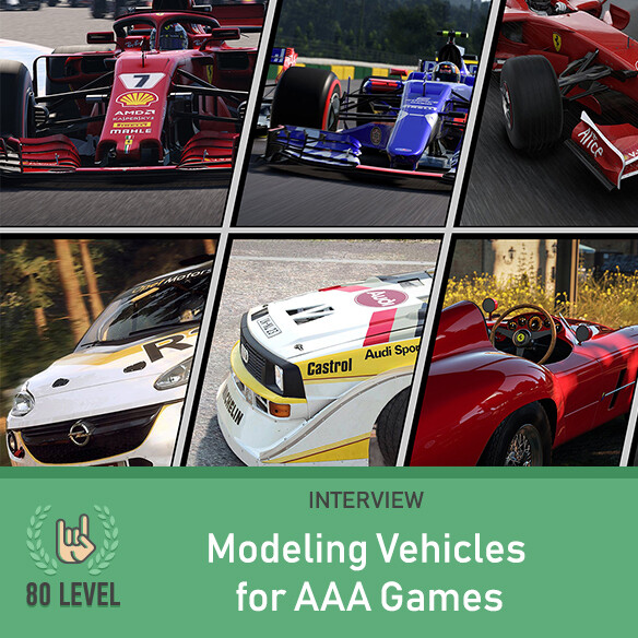 ArtStation - 80.lv Interview - Modeling Vehicles for AAA Games