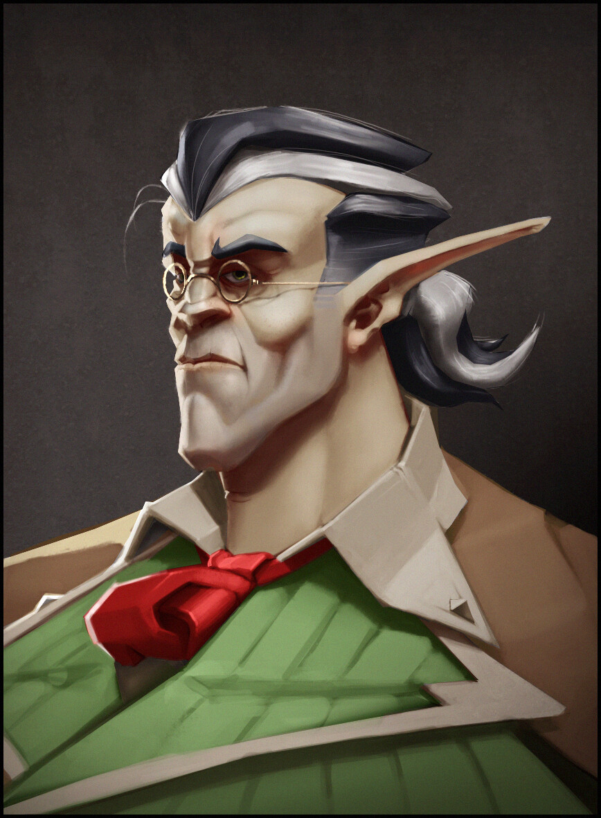 ArtStation - Vampire 3D concept