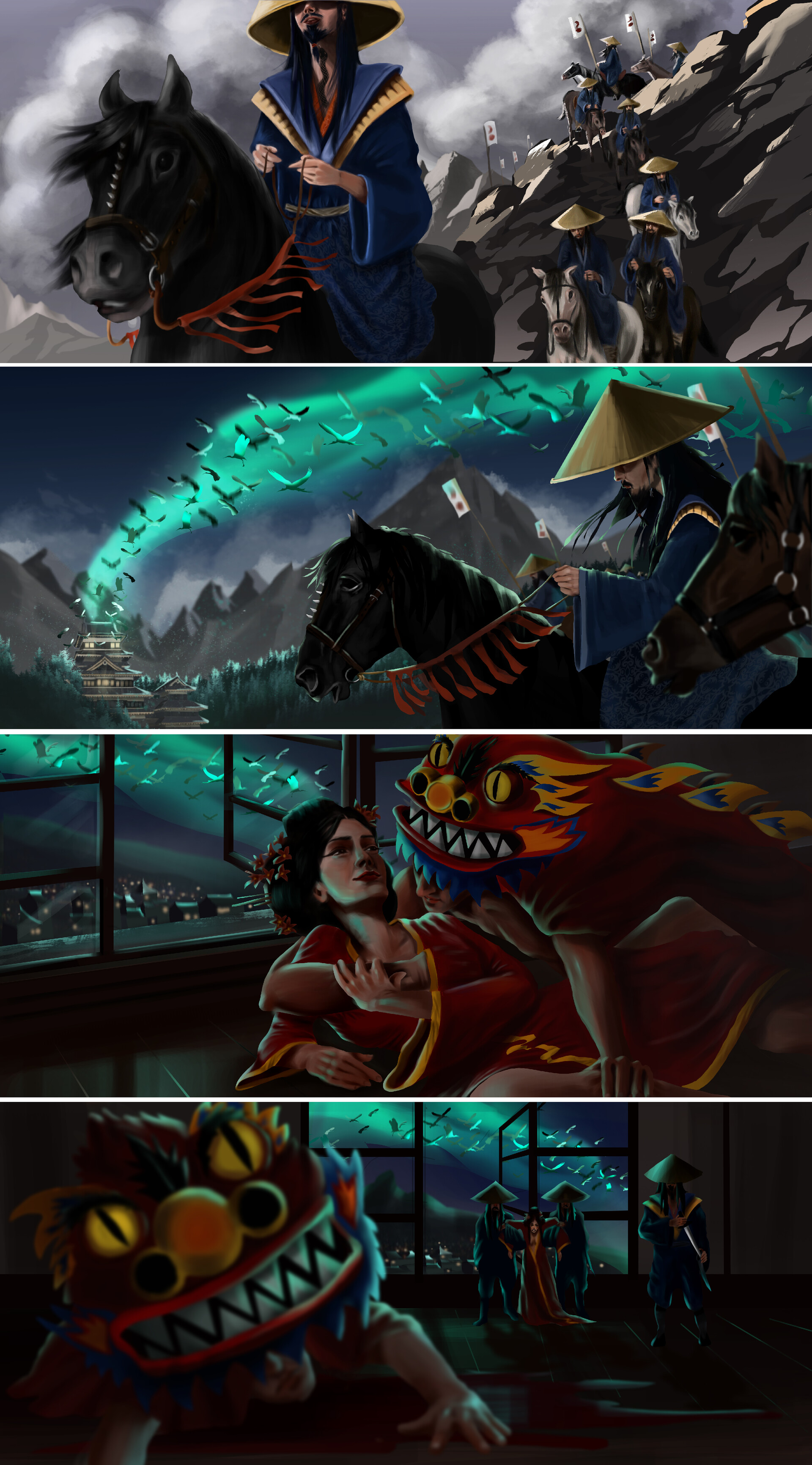 Negar Yaraghi - Artsation Challenge- Fedual Japan