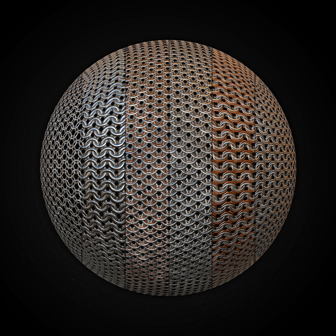 ArtStation - Chainmail Materials - 6 variants