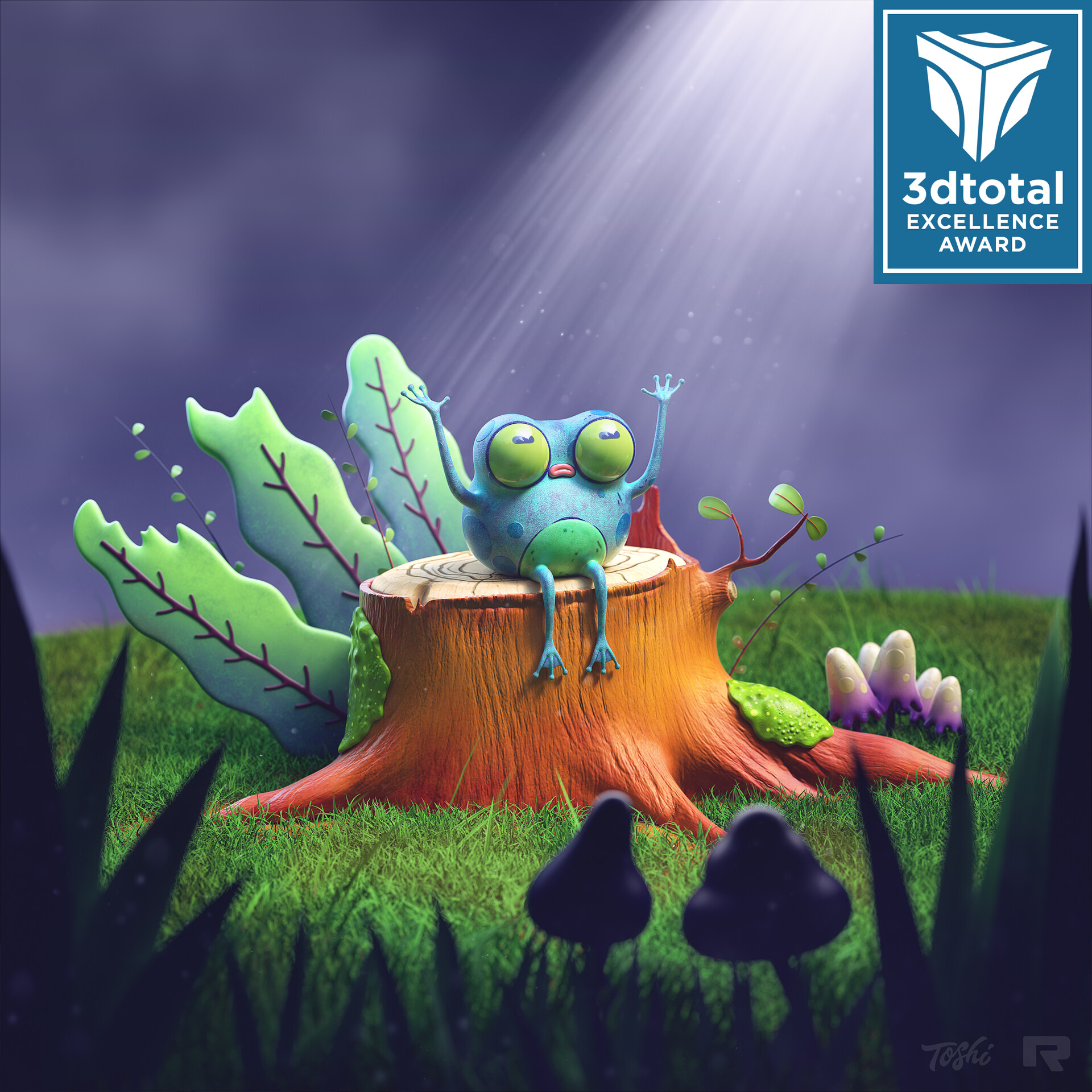 ArtStation - A SAD FROG