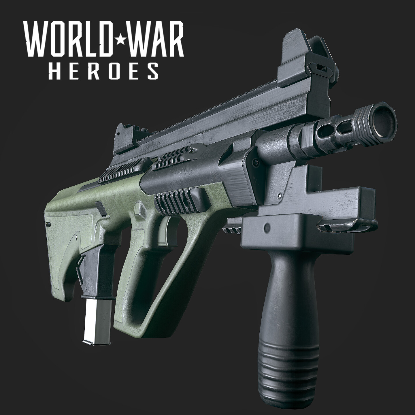 ArtStation - AUG A3 9mm XS