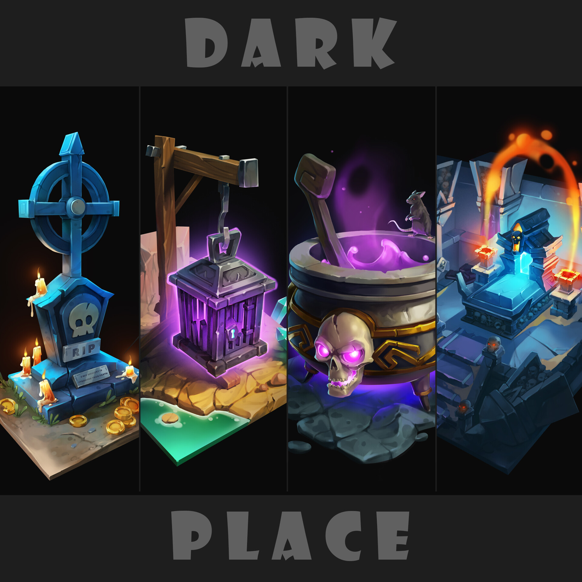 ArtStation - Dark place