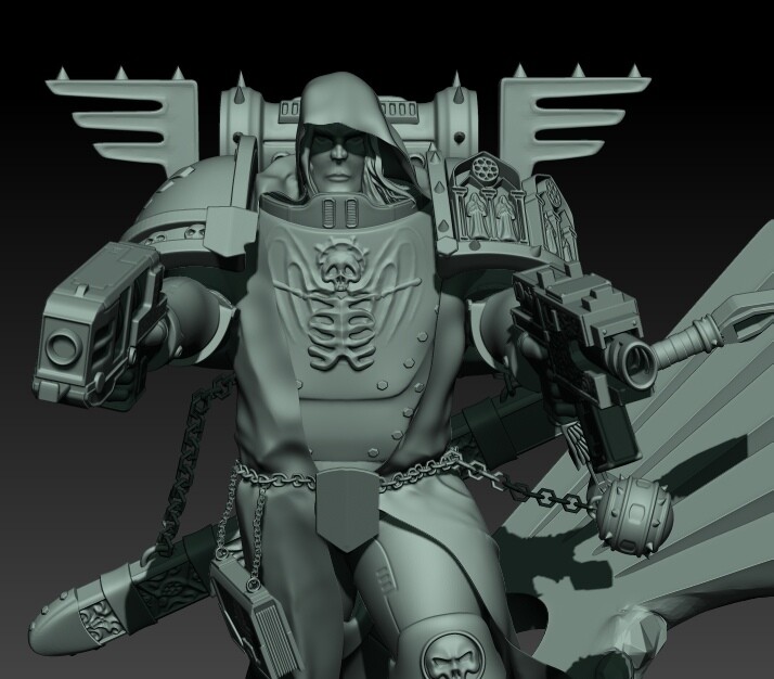 ArtStation - "Lord Cypher" WH40k