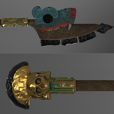 Sergio Leon - The Ancient Huntress-Weapon