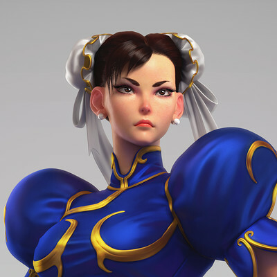 ArtStation - Chun-Li Fan art
