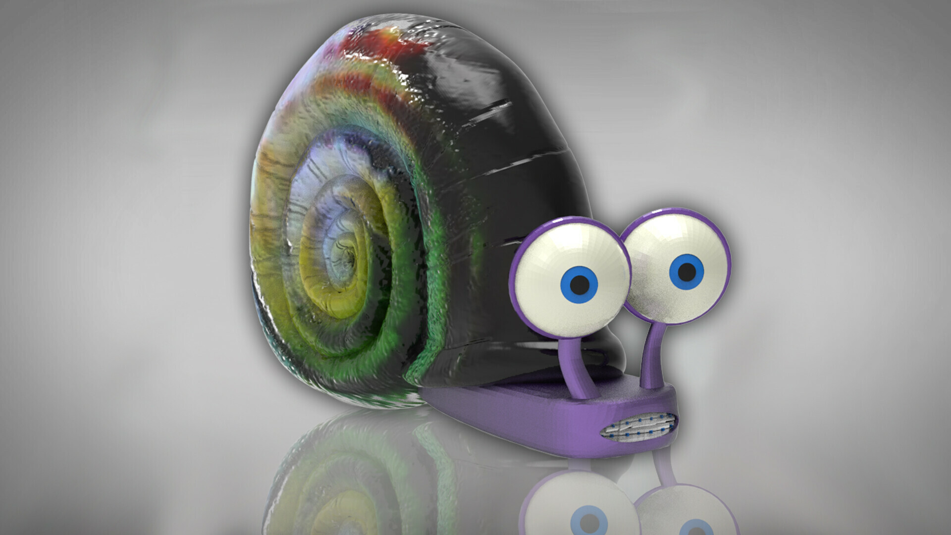 ArtStation - Snail 3D Model