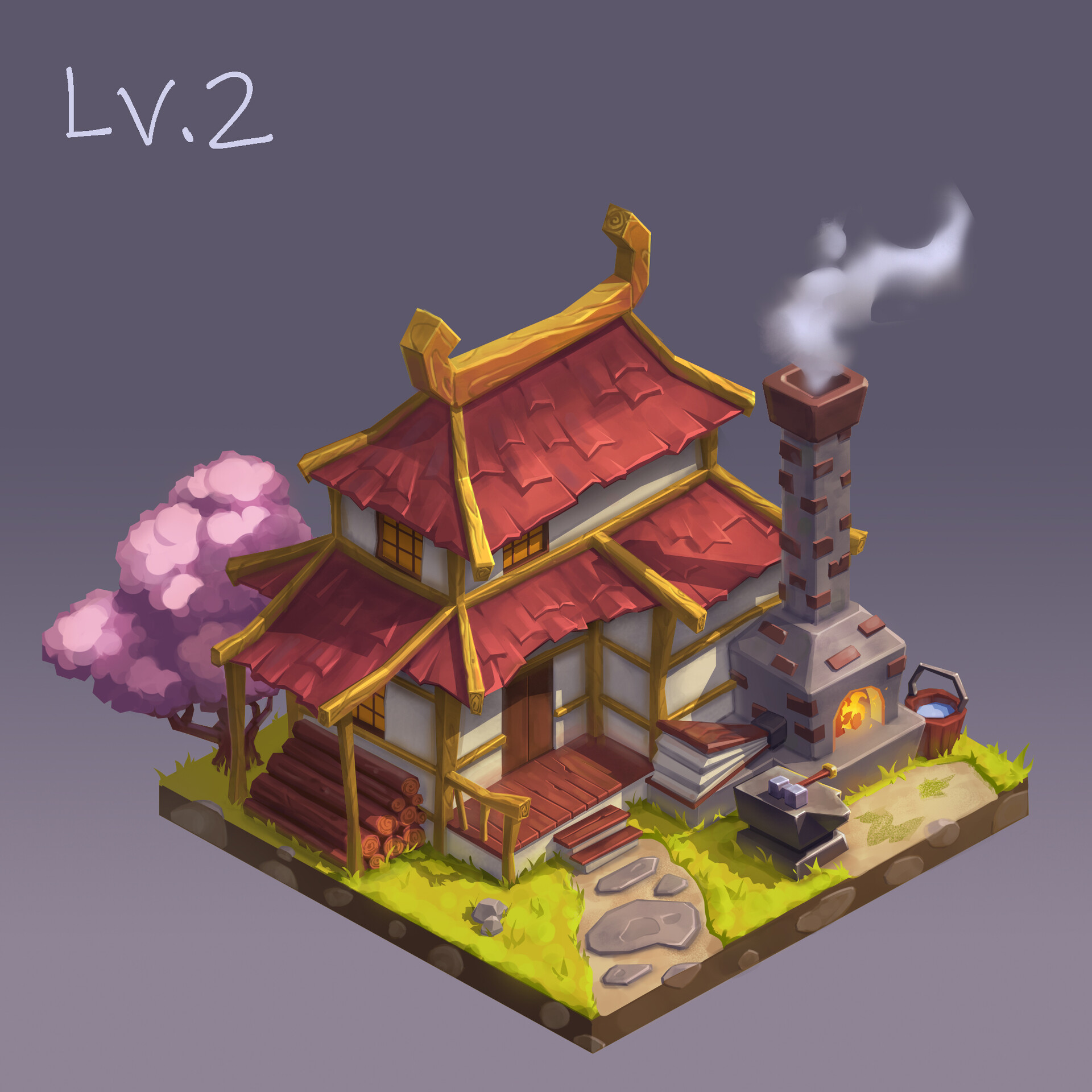 ArtStation - Japanese forge