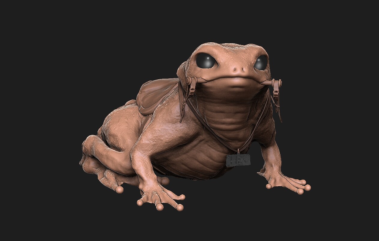 ArtStation - Frog Mount