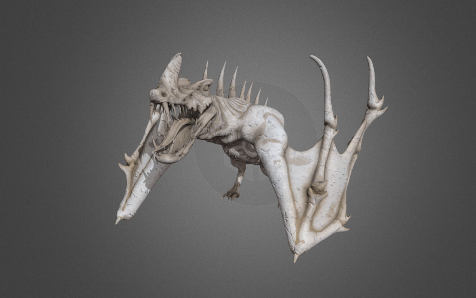 ArtStation - Creature Statue