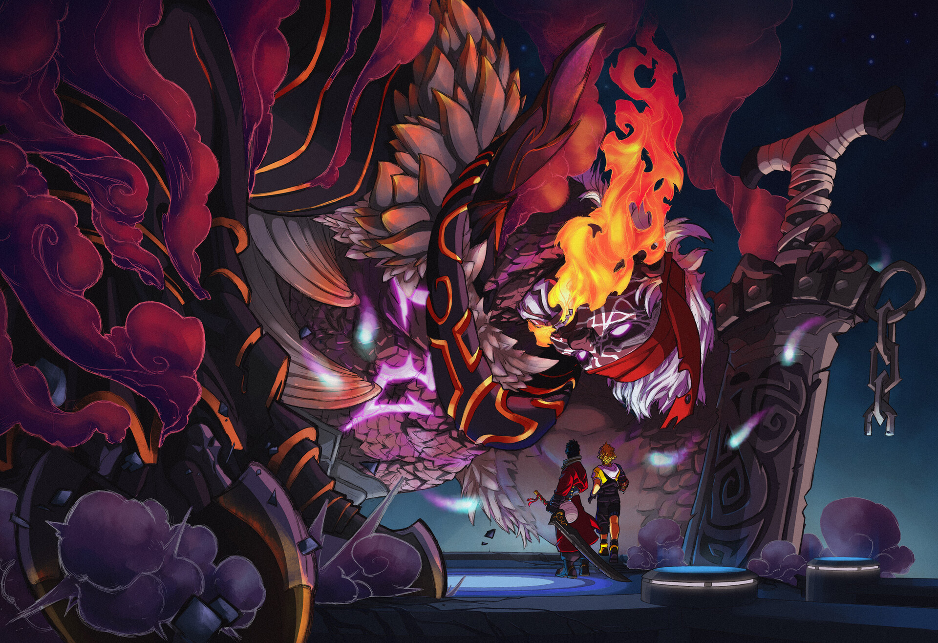 ArtStation - FFX Collab with Zarabeth Wilson