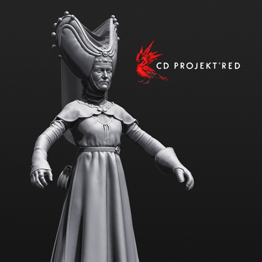 ArtStation - Queen Calanthe - GWENT Crimson Curse Expansion