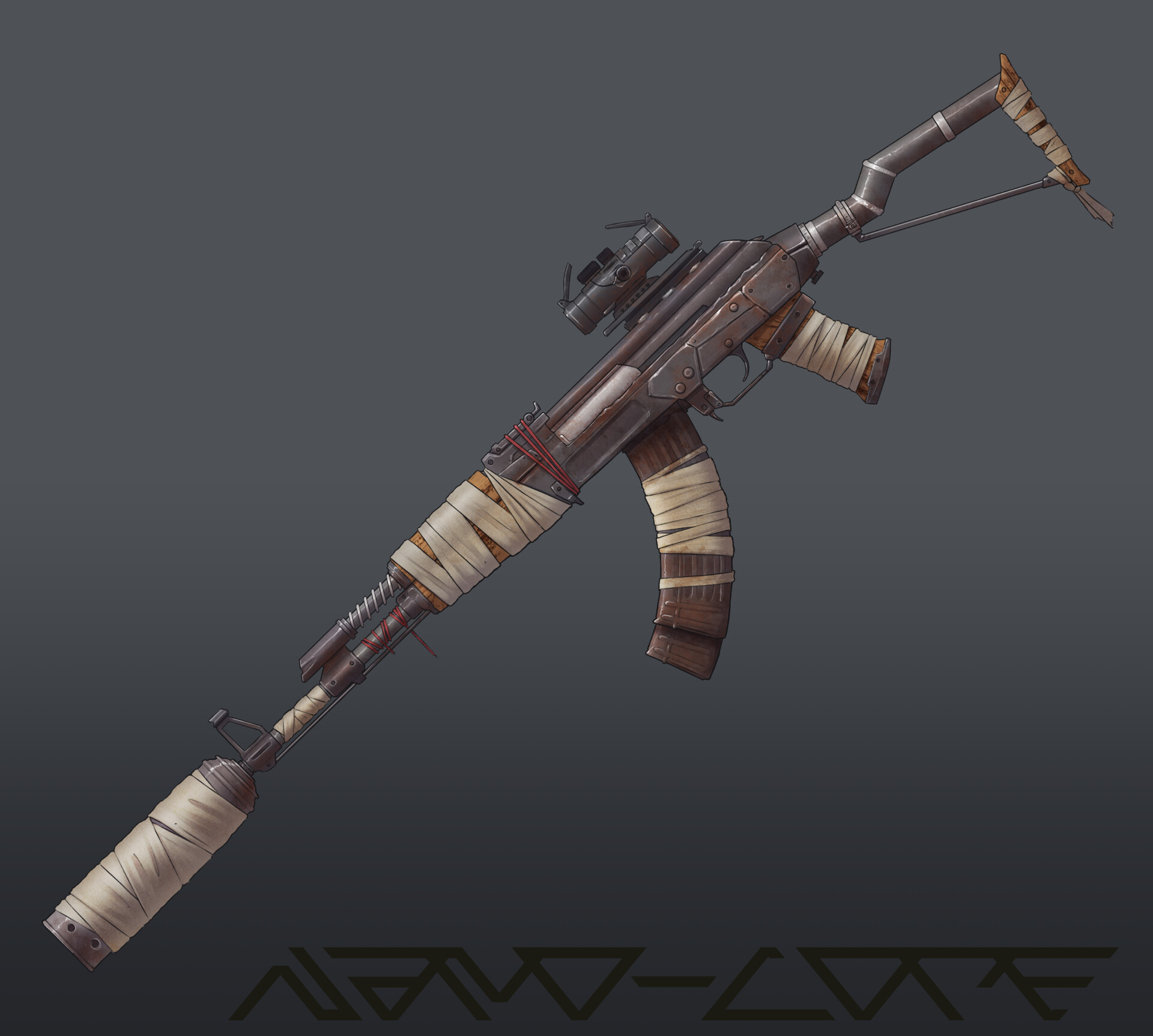 ArtStation - Scrap AK-47