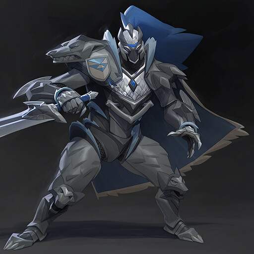 ArtStation - wolf armor (warrior)
