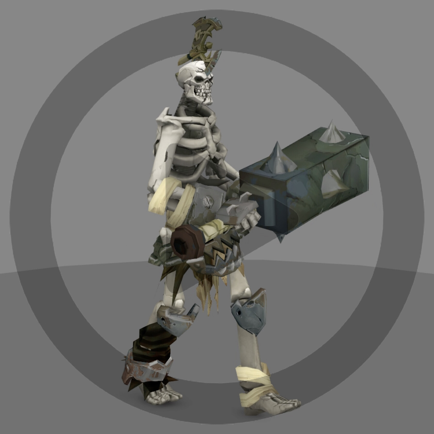 Richard Williams - Big Bones Walk Cycle